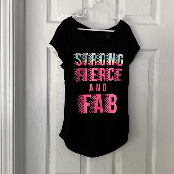 Place | Shirts & Tops | Strong Fierce And Fab Top | Poshmark